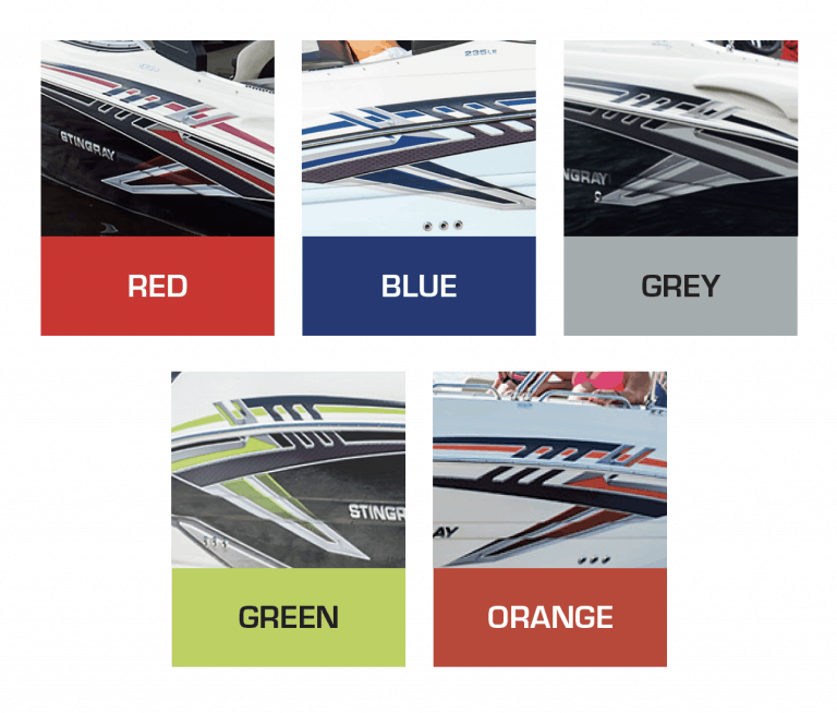 Color Options - Stingray Boats